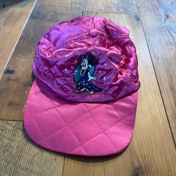 Disney | Accessories | Vintage Disney Hot Pink Hat | Poshmark